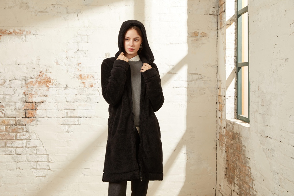 그렉노먼 여성 플리스점퍼 (블랙)_HWG20-JP401- 이랜드몰