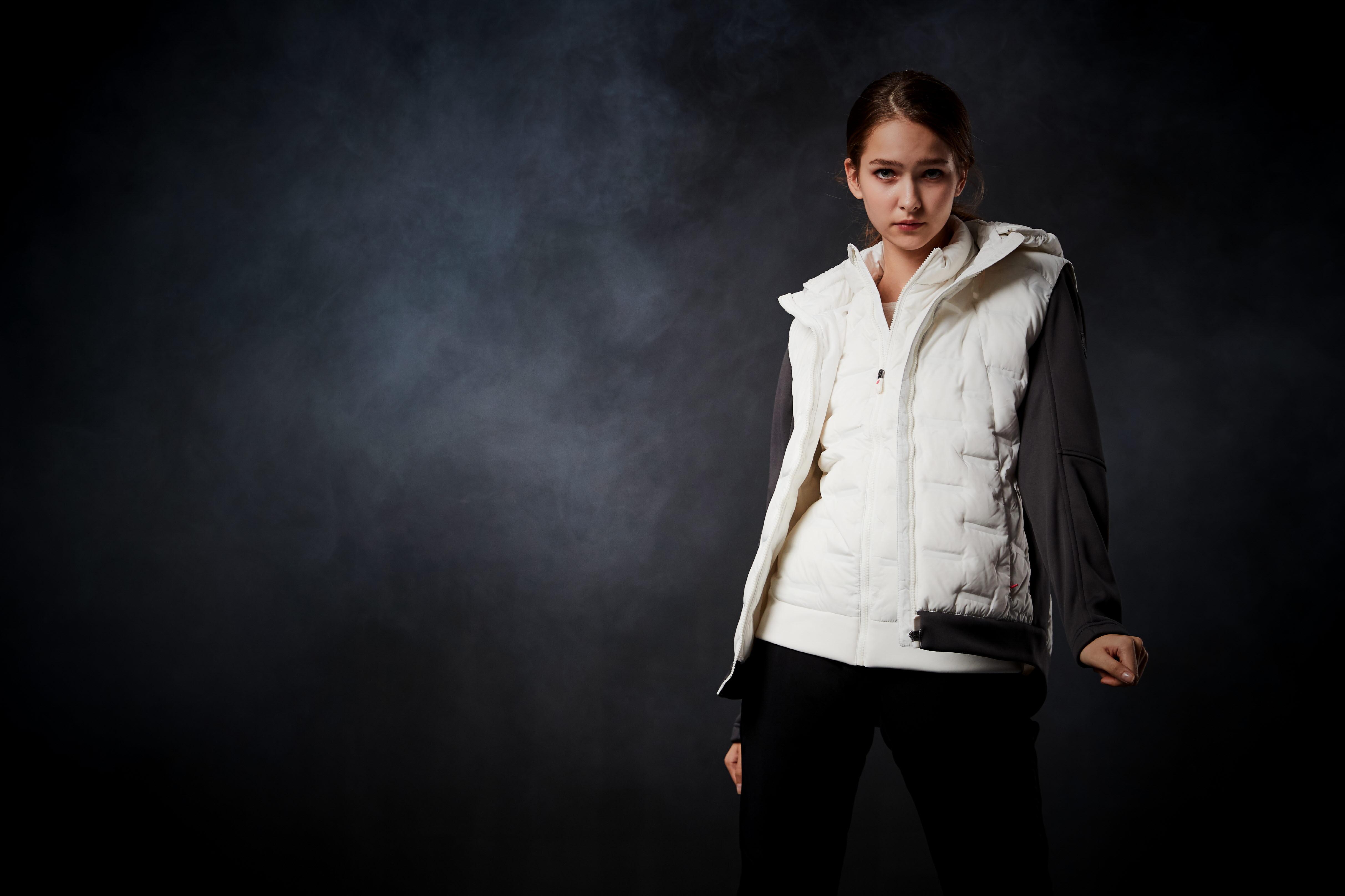 그렉노먼 여성 라운딩 패키지 점퍼 (화이트)_HWG19-JP401- 이랜드몰