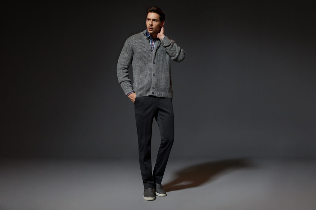 그렉노먼 남성 폰테팬츠 (그레이)_HMG18-PT403- 이랜드몰