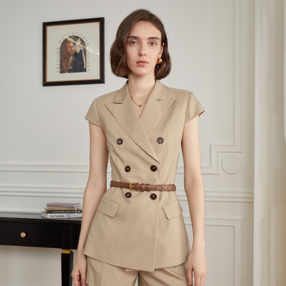 YY_Modern casual double button jacket- 이랜드몰