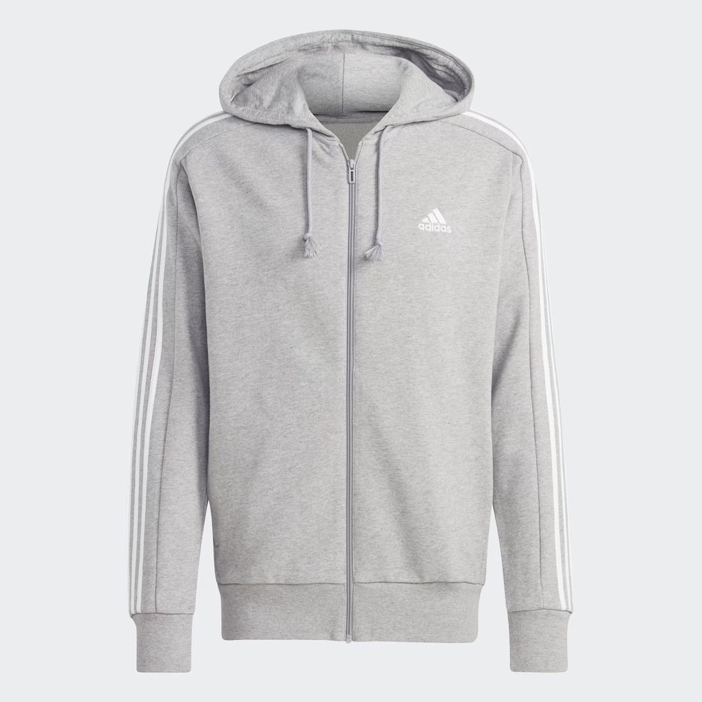 [아디다스] 공용 에센셜 3S 풀집 후디 IC9833 편안하고 실용적인 데일리 후드집업- 이랜드몰