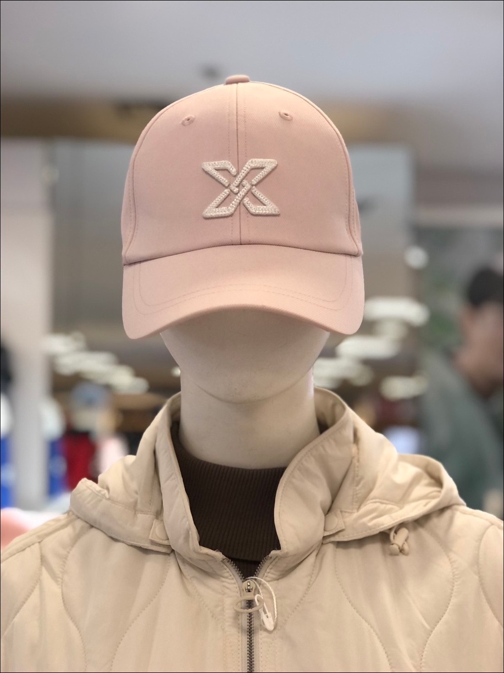 JDX 여성봄 체인 볼륨 자수 육각캡(X1CPU5901) LP- 이랜드몰