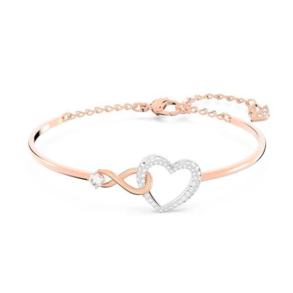 스와로브스키 팔찌 인피니티 하트 뱅글 5518869- 이랜드몰