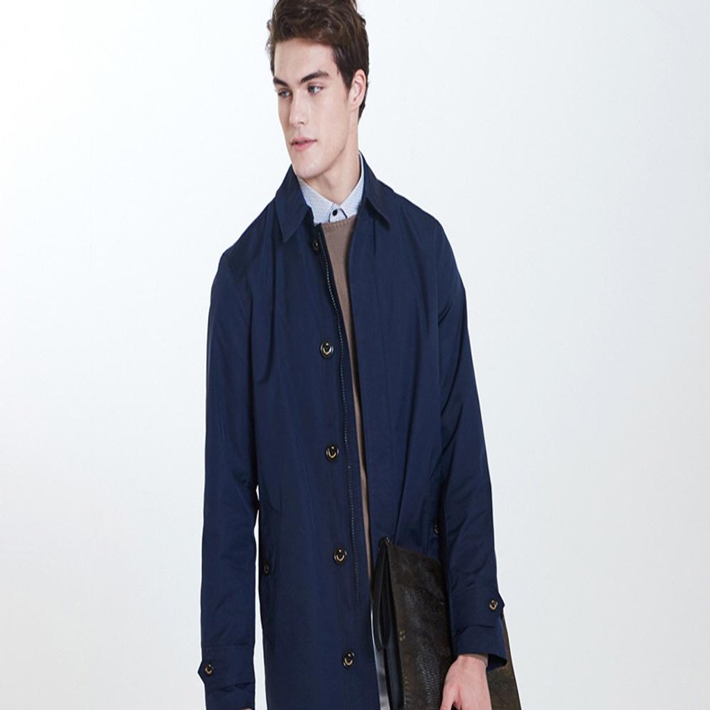 [그렉노먼] 남성 트렌치코트 (네이비)_HMG18-JP101- 이랜드몰