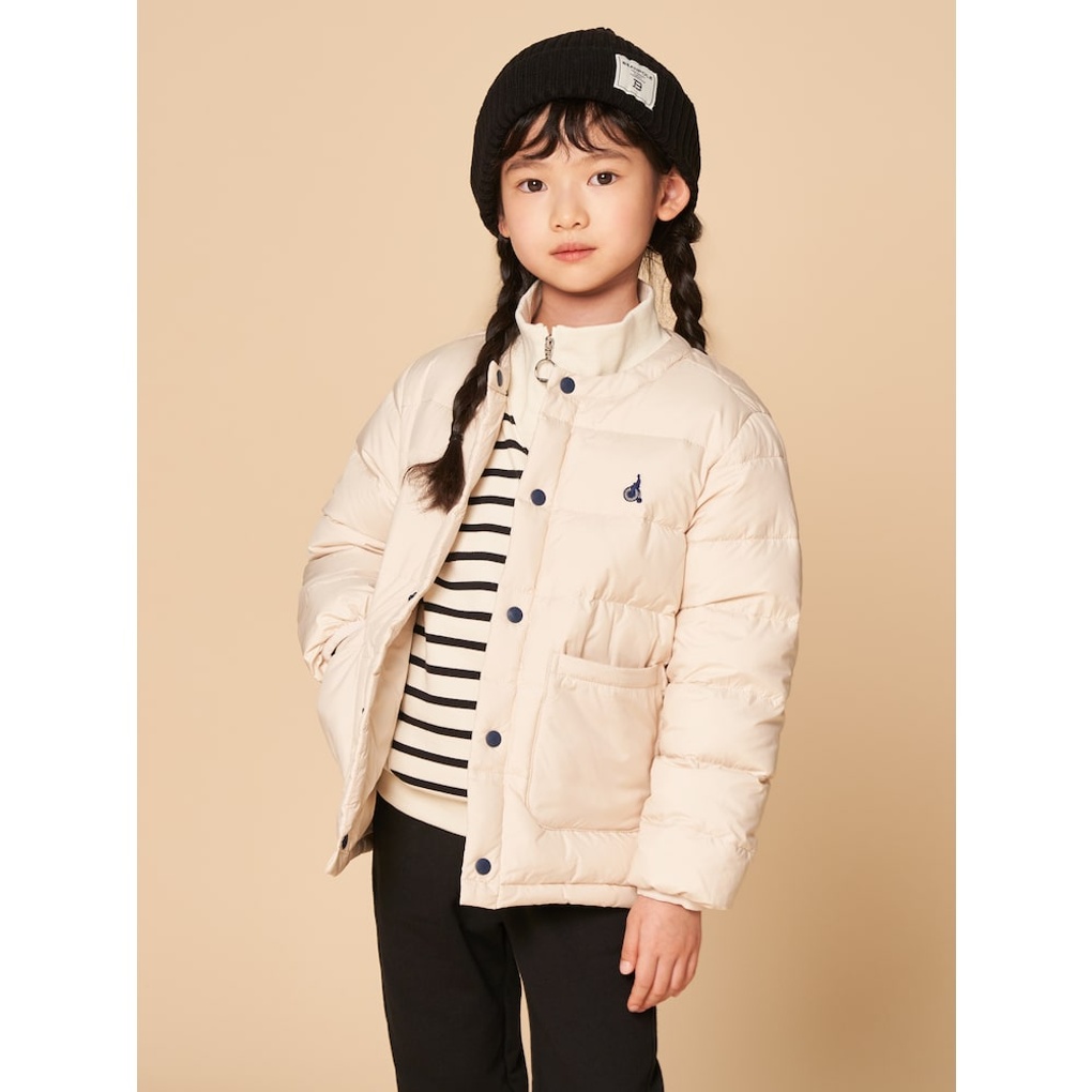 [BEANPOLE KIDS] 덕다운 한줌 경량패딩 베이지 (BI3738U01A)- 이랜드몰