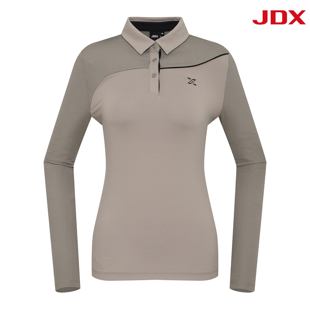 여성 JDX 23' F/W 조직감 믹스 제에리 긴팔 티셔츠 X1TLU7403BE- 이랜드몰