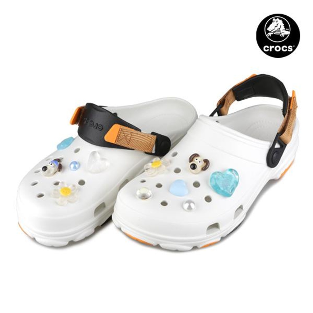크록스 클래식 올터레인 클로그 남자 여성 슬리퍼 샌들 화이트 206340-94S- 이랜드몰