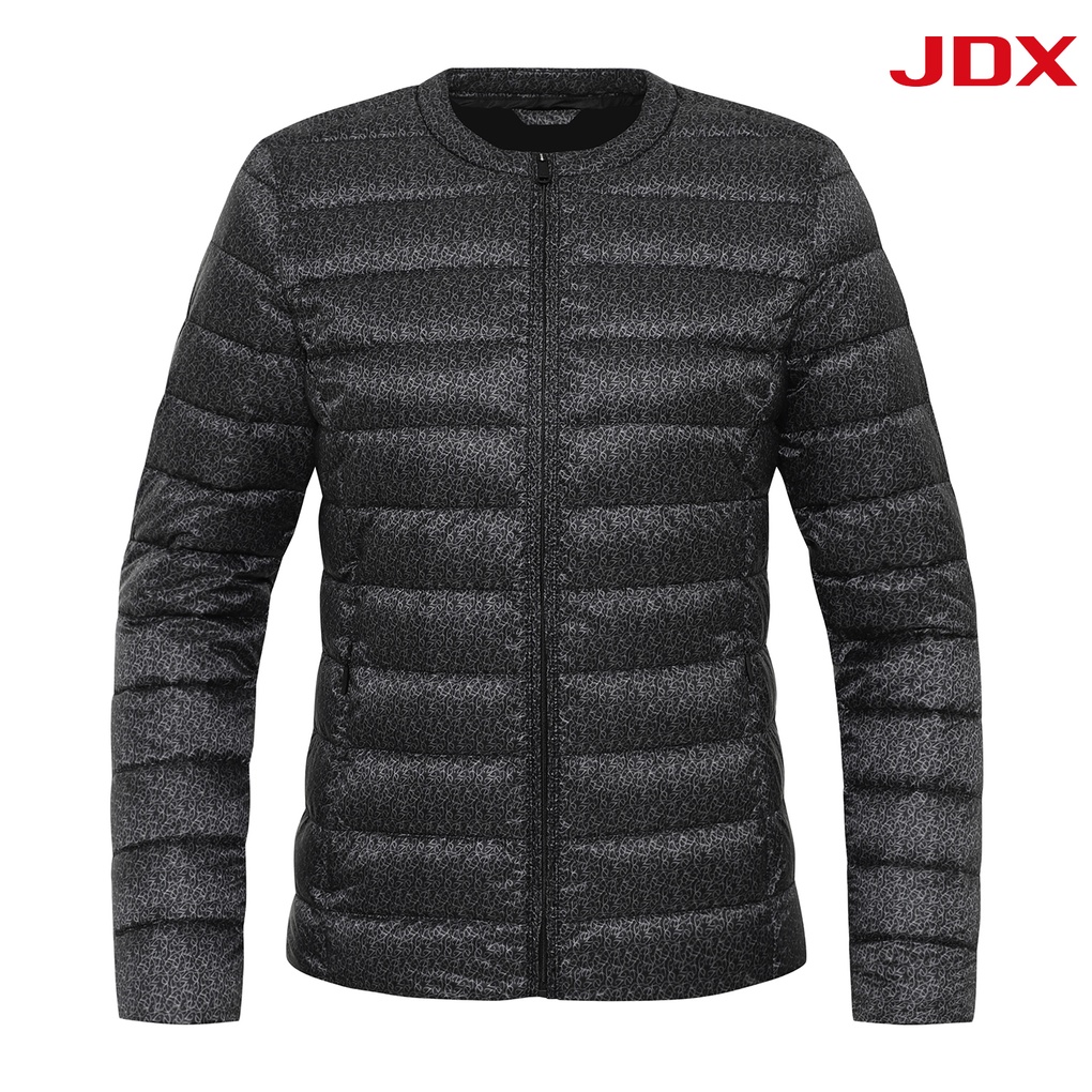여성 JDX 23' F/W 잔패턴 프린트 경량 덕 다운 점퍼 X2WDU7142BK- 이랜드몰