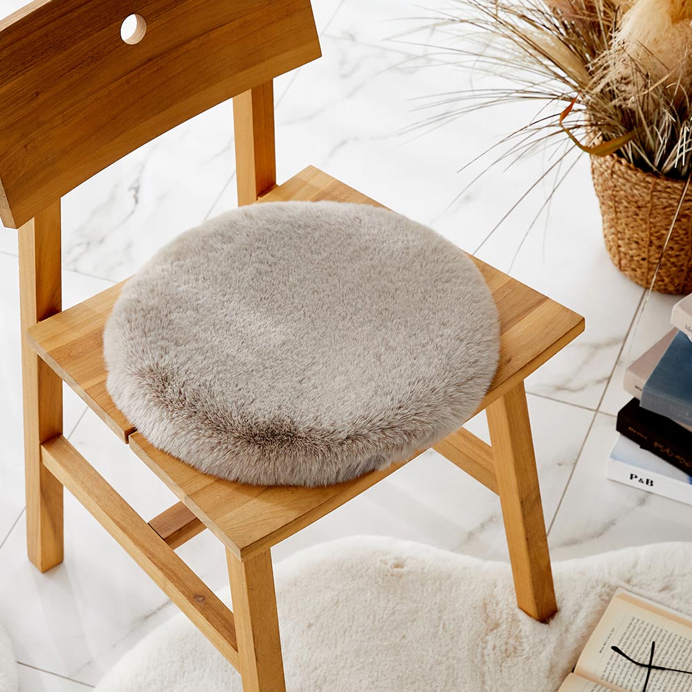 라피니라) 에코퍼 원형방석 그레이 34R_EM1023030- 이랜드몰