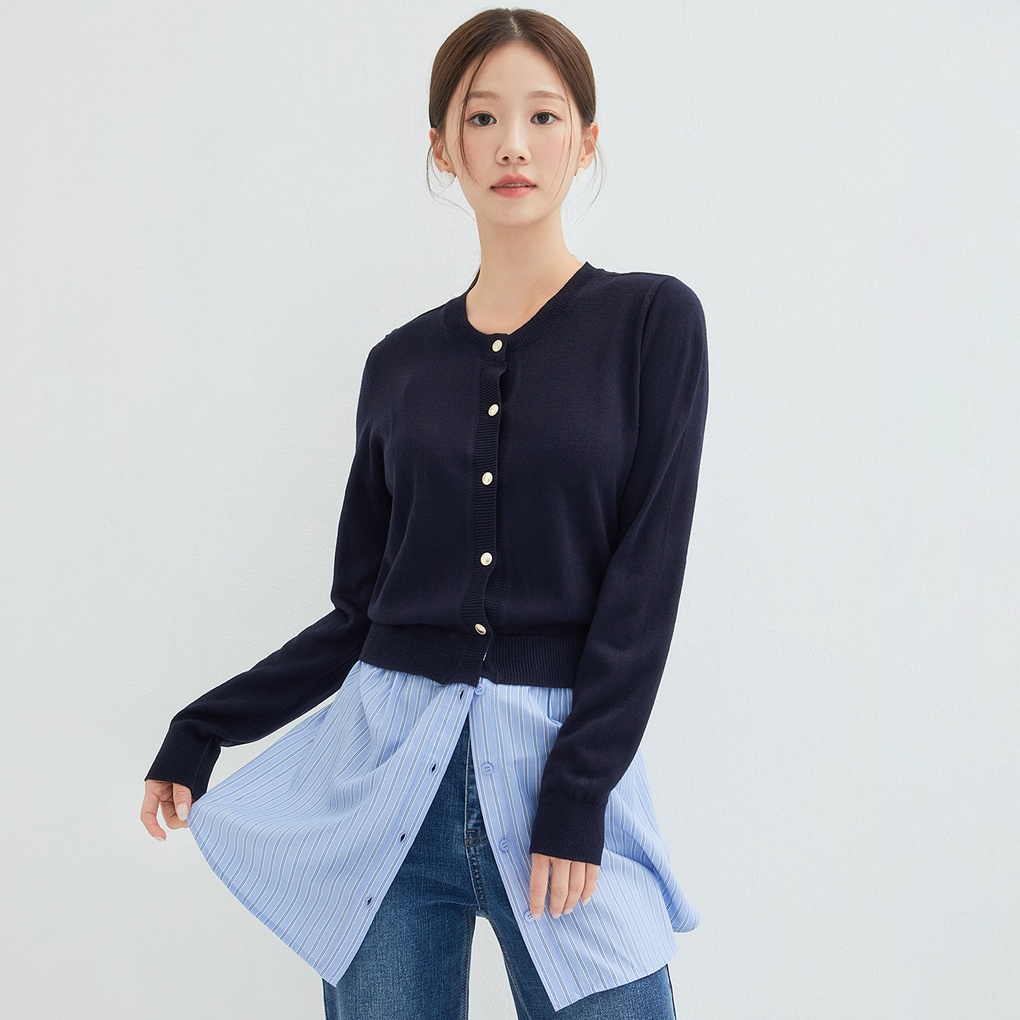 셔츠 매칭 가디건(1color)_RMCKD49R15- 이랜드몰