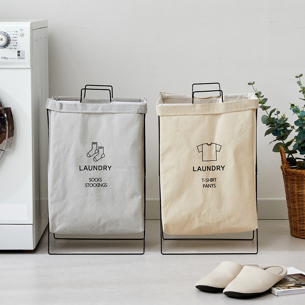 런드리 접이식 햄퍼 2P 세트_CL0323013- KIDIKIDI