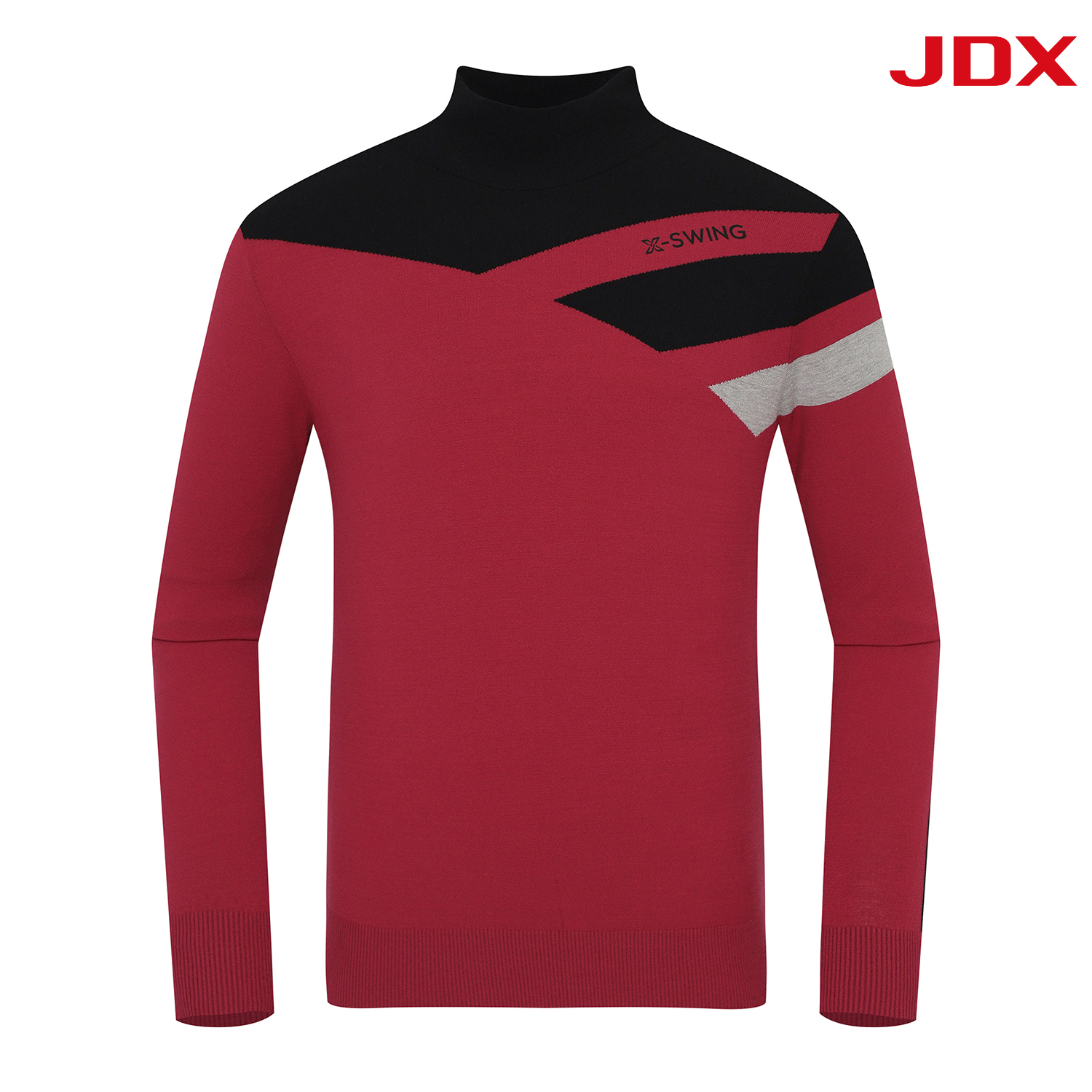 남성 JDX 23' F/W 져지 믹스 하이넥 배색 풀오버 스웨터 X1SPU3331DP- 이랜드몰