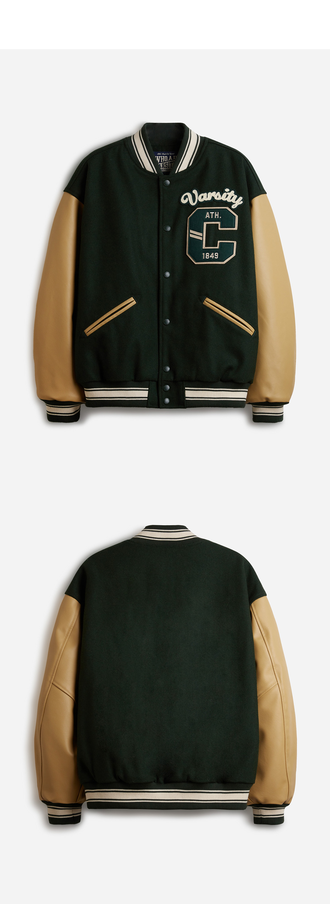 유니 바시티 자켓 / WHJJD4T12U- 이랜드몰