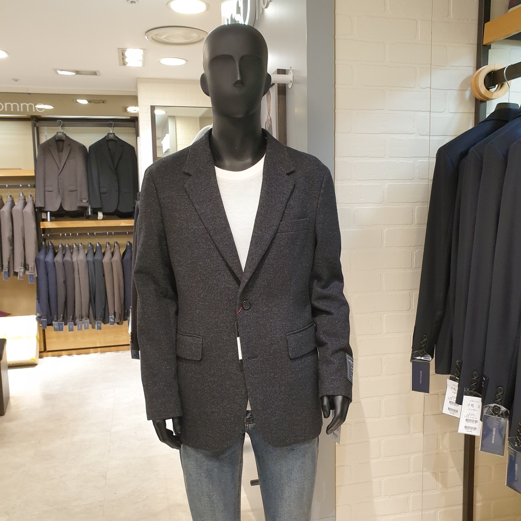 [바쏘옴므] 22FW 남성겨울헤링본스트레치캐주얼콤비쟈켓 WSW4JS70 NC울산뉴코아- 이랜드몰