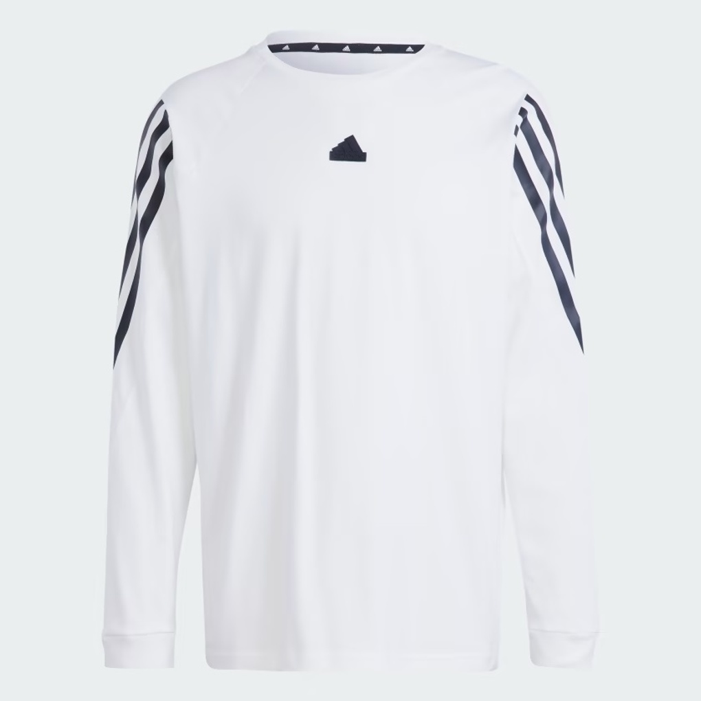 [아디다스] 남성 퓨쳐 아이콘 3S 긴팔 티 IJ6388 루즈핏 클래식 삼선 데일리 면티- 이랜드몰