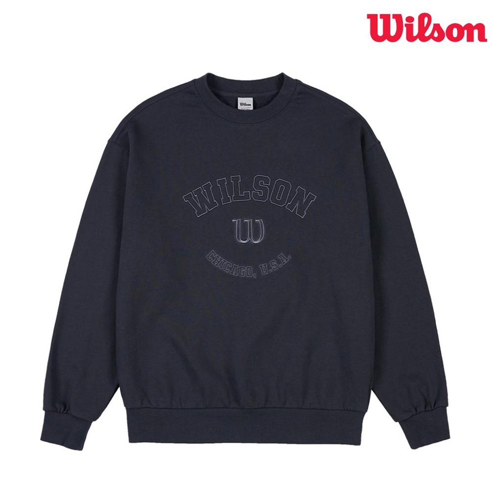 윌슨 코튼 맨투맨 아치 7665 차콜 긴팔티 남성 여성- 이랜드몰