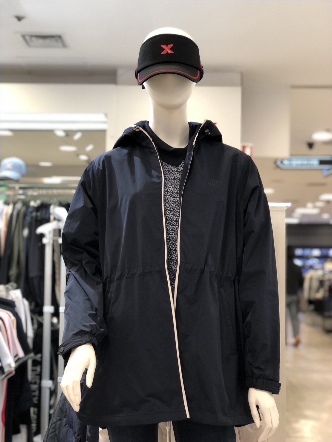 JDX여성가을 허리 셔링 포인트 사파리 점퍼(X2WJU7112) DN- 이랜드몰