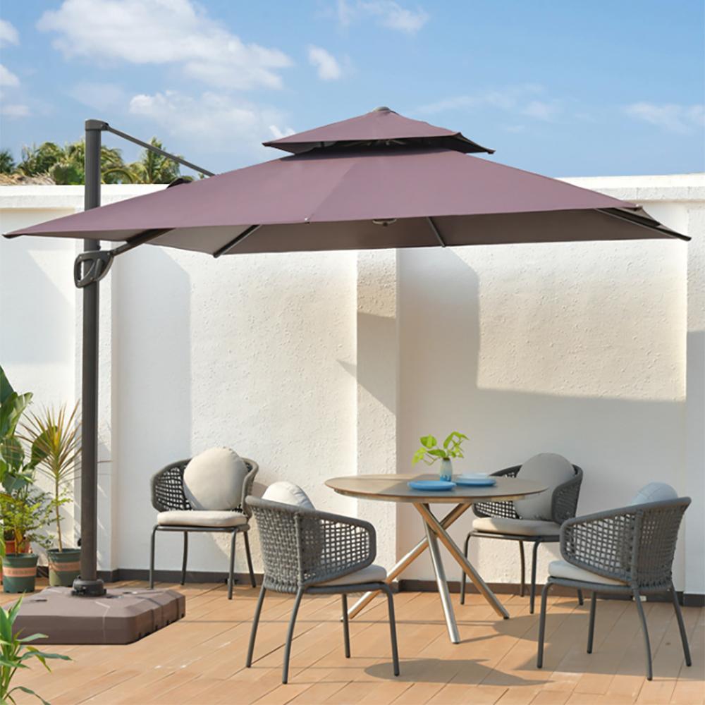 각도조절 2.5m 대형 파라솔(커피) 정원파라솔- 이랜드몰