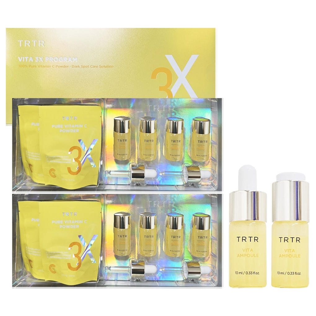 [홈쇼핑 최신상] 티르티르 TRTR 비타민 앰플 티알티알 시즌2 비타 3X 2박스- 이랜드몰