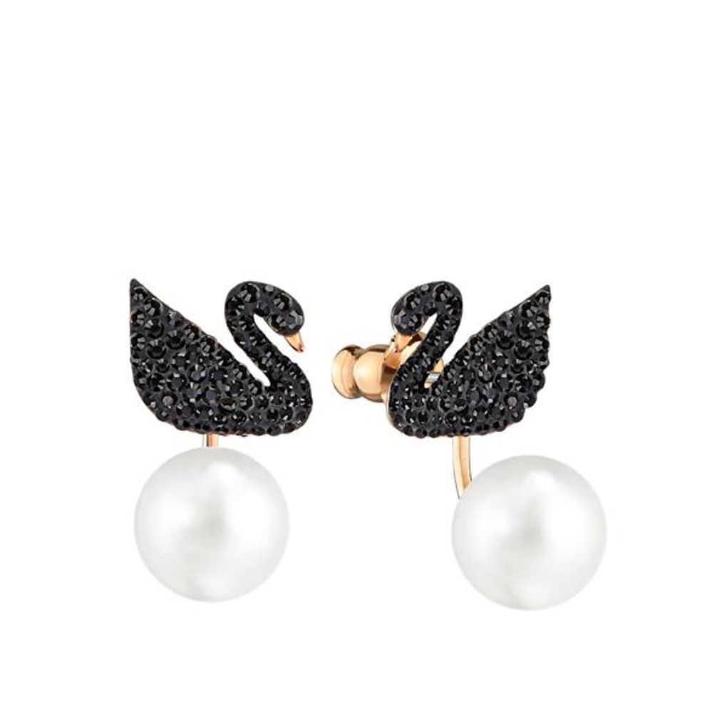 스와로브스키 아이코닉 스완 진주 귀걸이 5193949- 이랜드몰