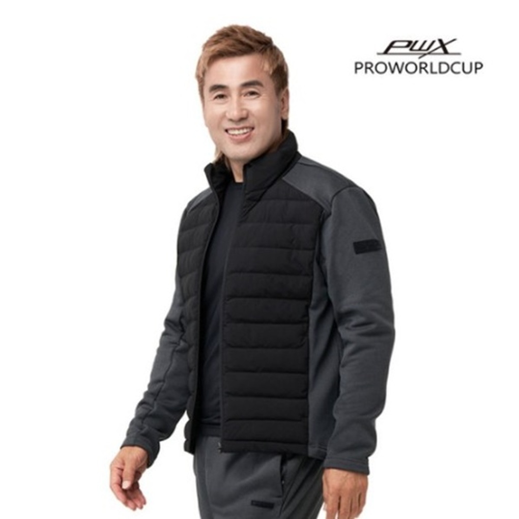 프로월드컵 PWX 반값특가! 남성 기모 하이브리드 트레이닝 자켓 Q423-5371~5372- 이랜드몰