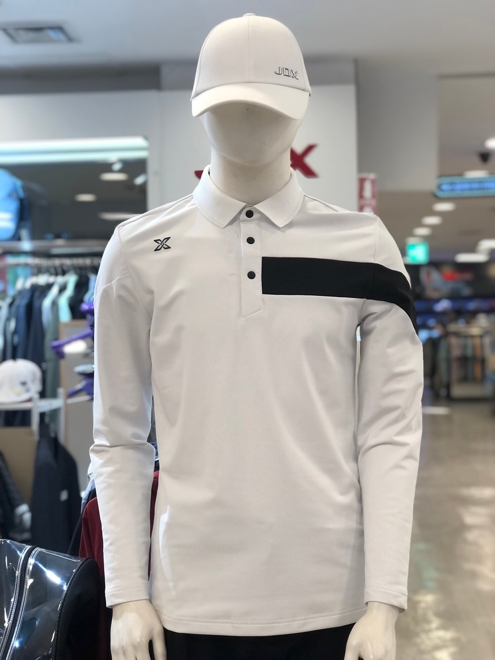 JDX 남성가을 왼쪽 보더 배색 제에리 티셔츠 (X1TLT3411)- 이랜드몰