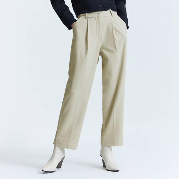 9부 원턱 배기핏 슬랙스 MIWTWC213B- 이랜드몰