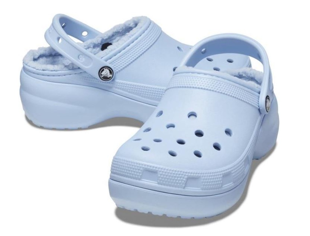 CROCS 털 샌들 클래식 플랫폼 207938-4NS- 이랜드몰