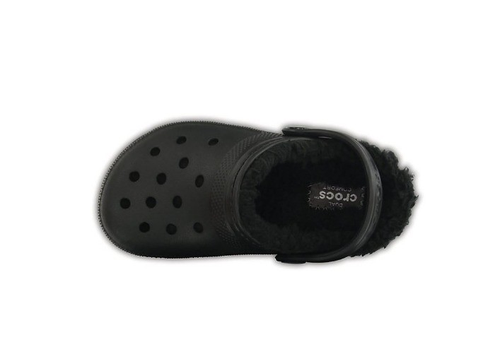 CROCS 키즈 털 샌들 클래식 라인드 207009-060- 이랜드몰