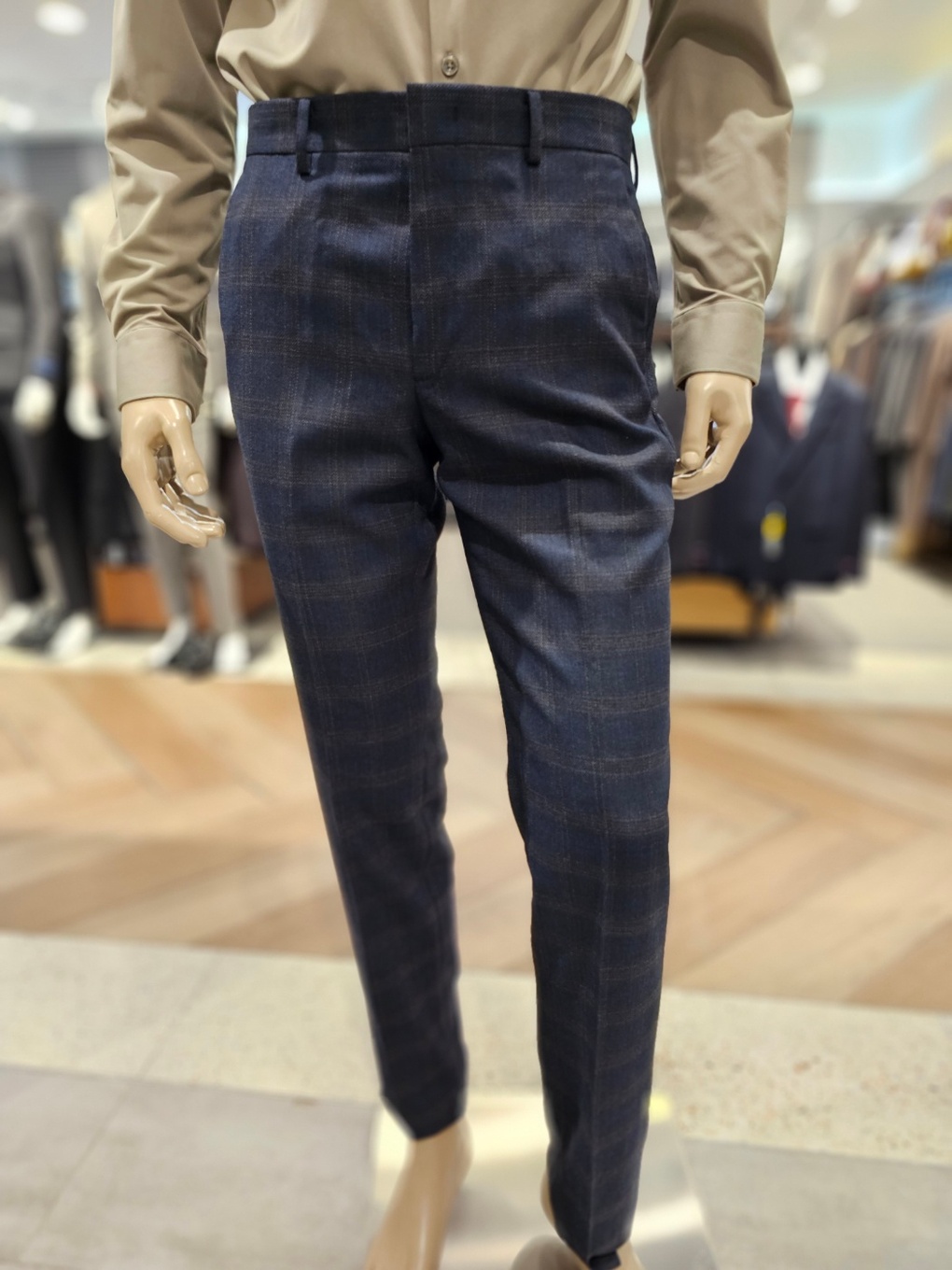 STCO NC15 울 체크 클래식 정장바지 SSLQD53CCL- 이랜드몰