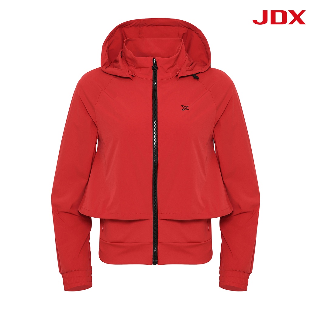 여성 JDX 23' F/W 저지 믹스 후드 점퍼 X1WJU7101RE- 이랜드몰