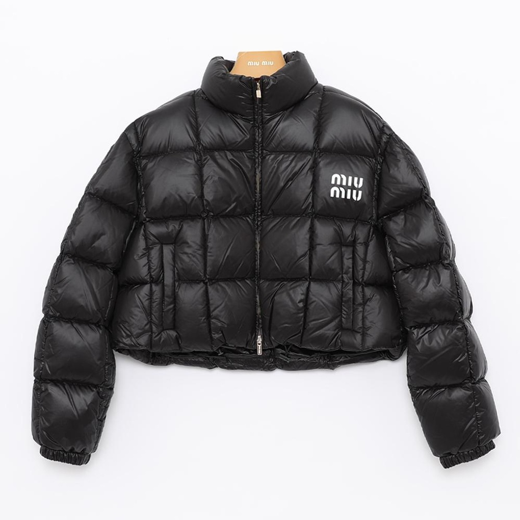 까르피)미우미우 23FW ML957 13FT F0002 크롭 패딩- 이랜드몰