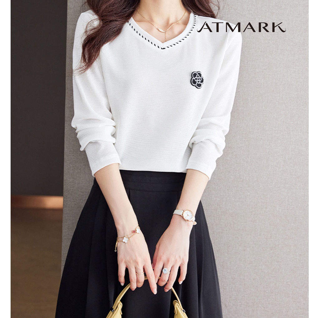 ATMARK (77까지)플라워비즈니트_AA36KN048G- 이랜드몰
