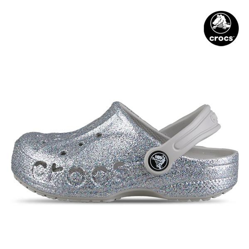 크록스키즈 바야 글리터 클로그 주니어 아동 슬리퍼 샌들 207015-040- 이랜드몰