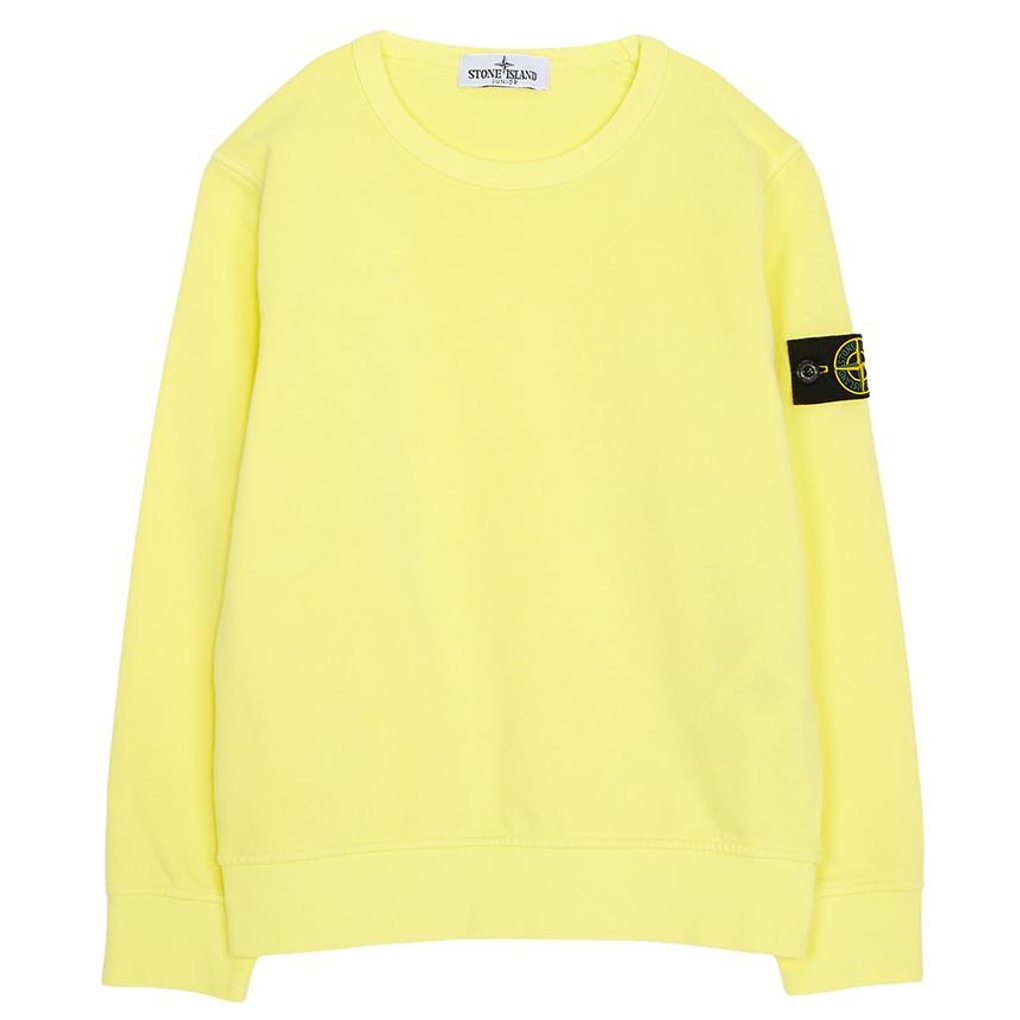 [스톤아일랜드키즈] 와펜 781661340 V0031 14A16A 키즈 크루넥 긴팔 맨투맨 티셔츠 (성인착용가능)- KIDIKIDI