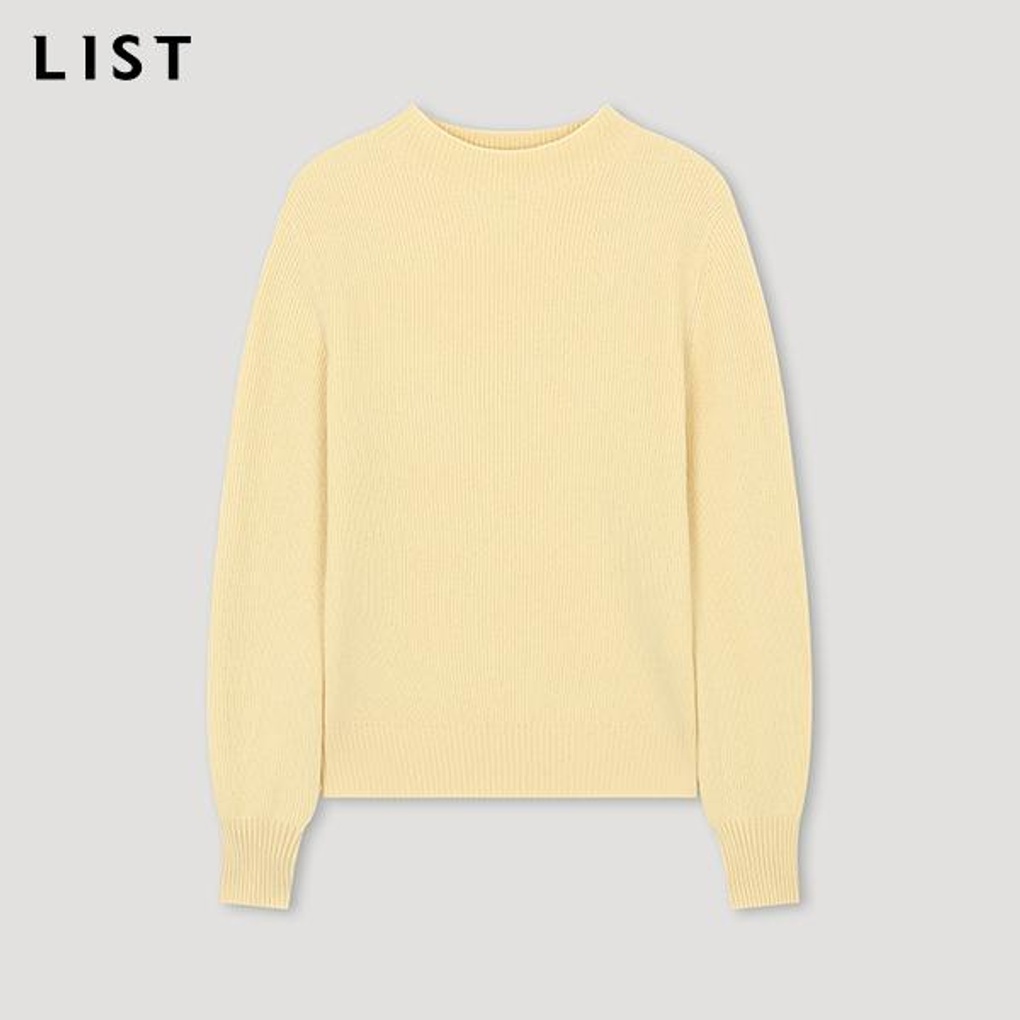 울 모크넥 니트 풀오버_TSKPON82760_LY- 이랜드몰