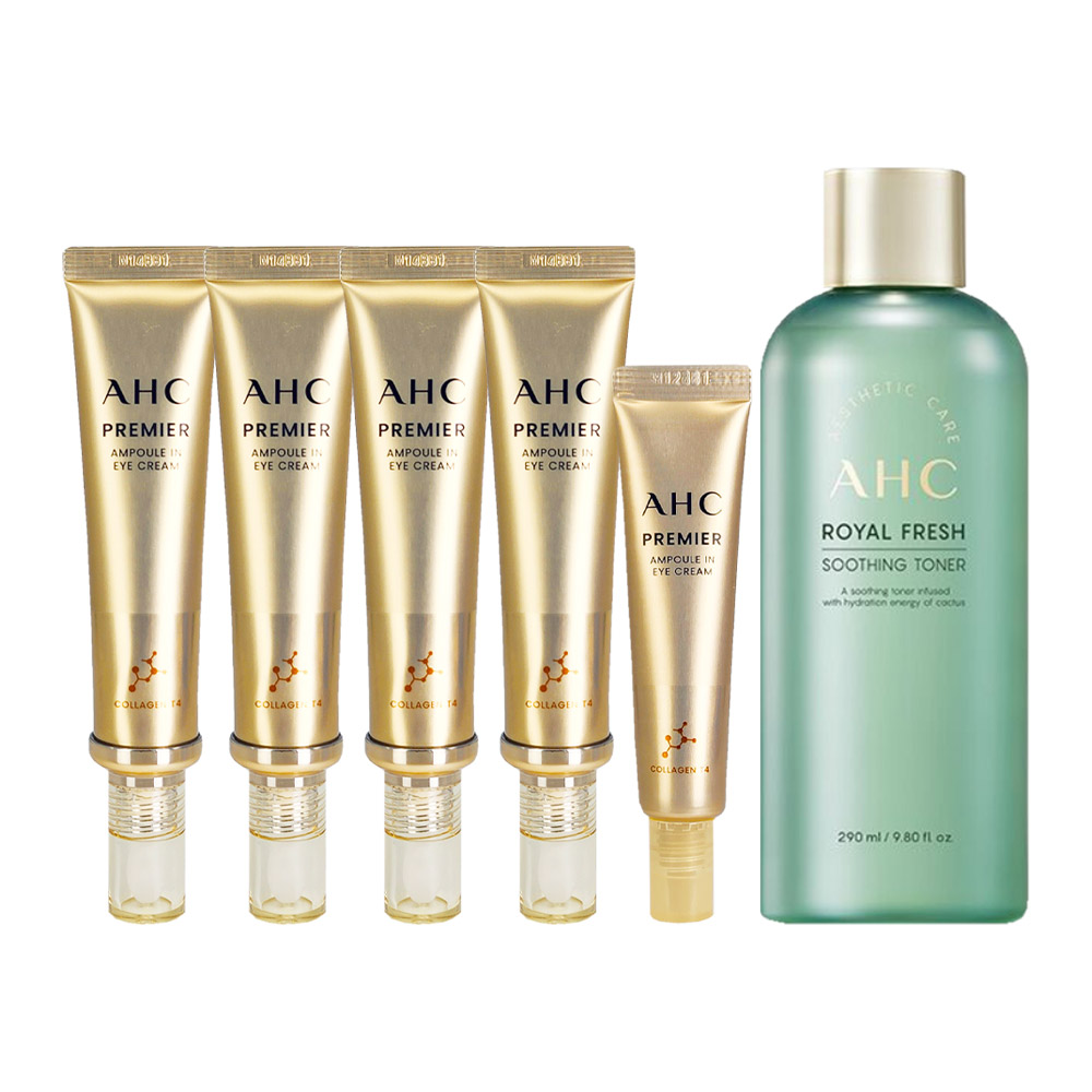 AHC 아이크림 시즌 11 프리미어 앰플인 40ml 4개+12ml+수딩토너- 이랜드몰