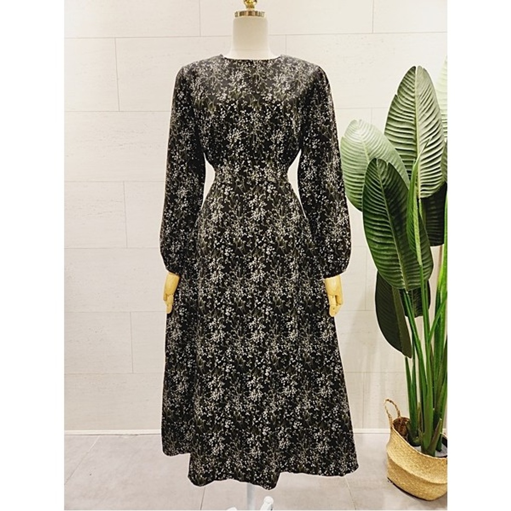 에잇컨셉 BC무배 한주OPS 잔무늬원피스 (2컬러) (C23J1FOP005)- 이랜드몰