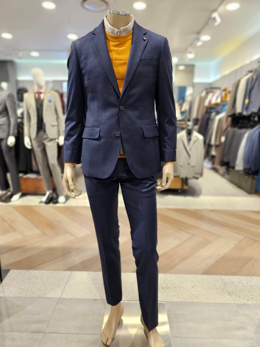 STCO NC15 TW 자스페 쉐도우 체크 정장세트 SSJTD63NCN- 이랜드몰