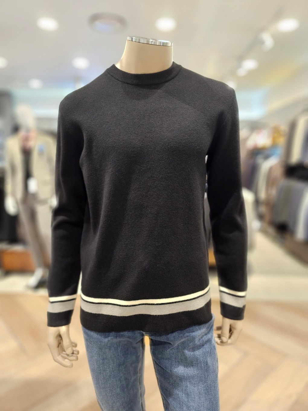 STCO NC15 소프트 안티필링_라운드 니트 DKTTC03CSB- 이랜드몰