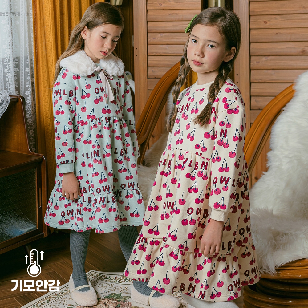 큐티체리기모원피스(2color)- KIDIKIDI