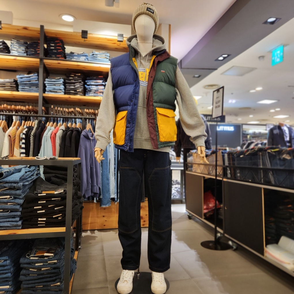 리바이스 루즈 스트레이트 와이드 기모 A3426-0000- 이랜드몰