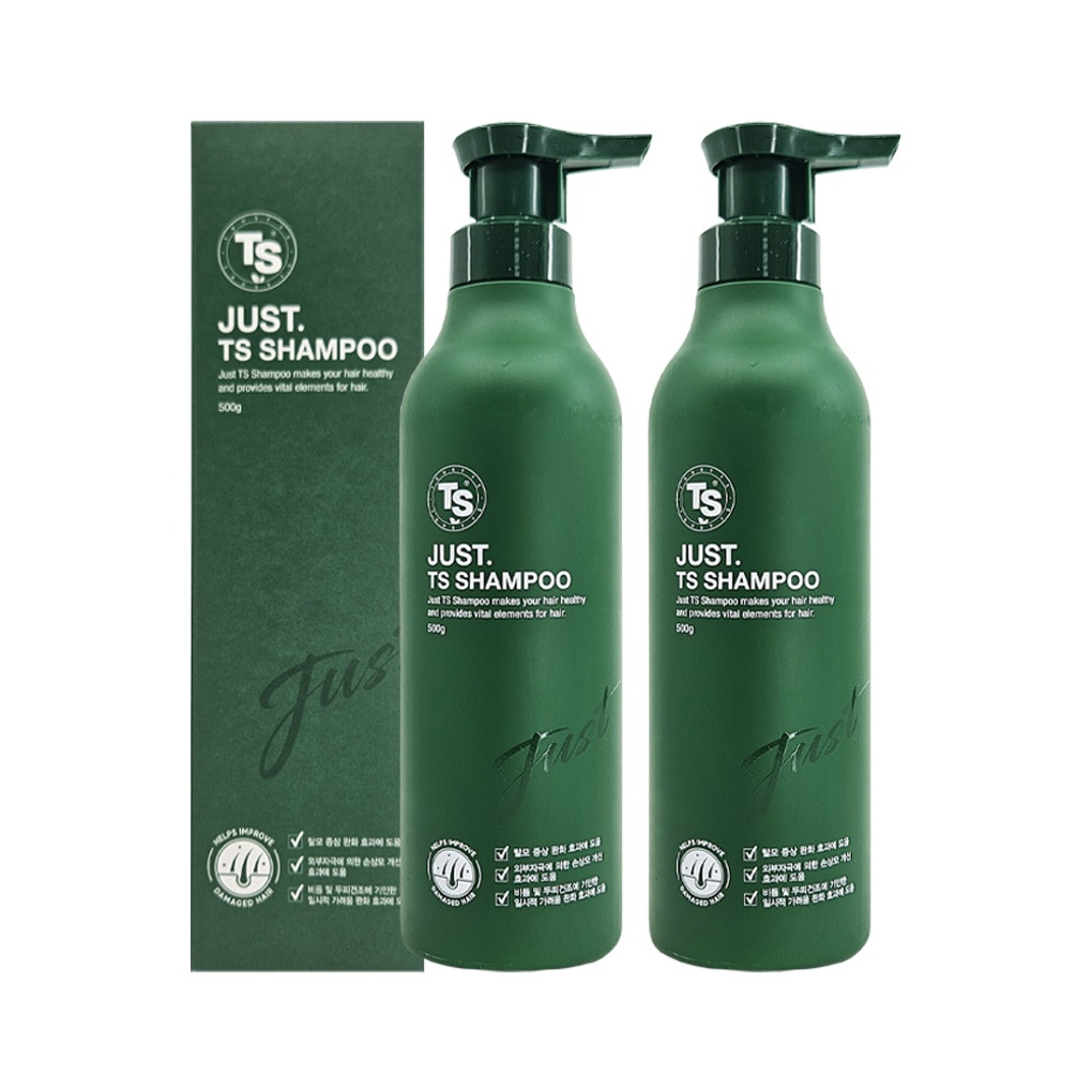 저스트 TS 임영웅 탈모 샴푸 500g 2개- 이랜드몰