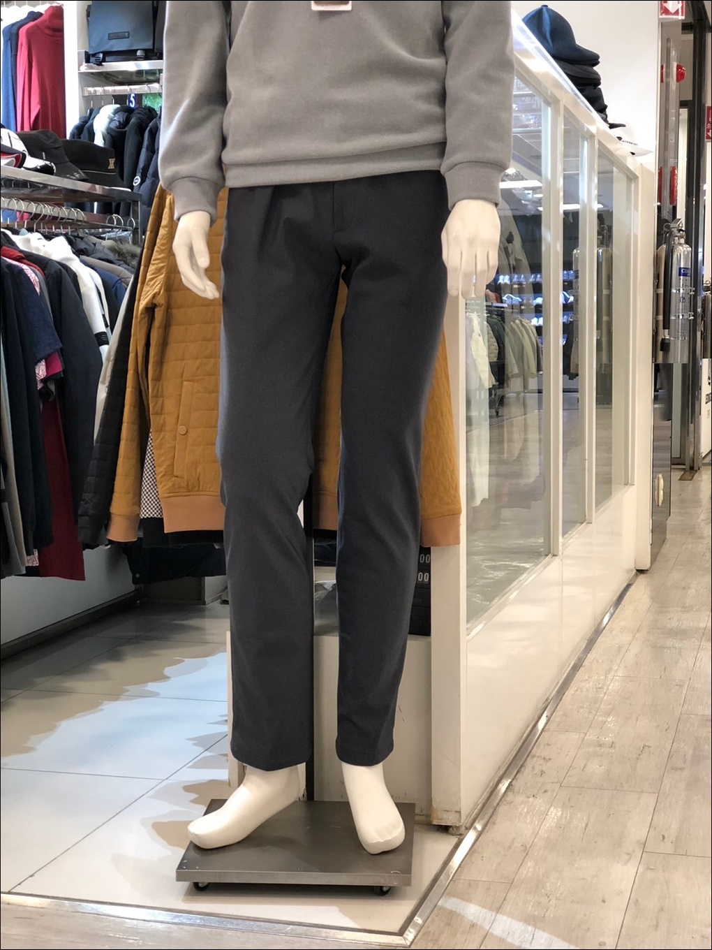 JDX 남성겨울 베이직 플리스 본딩 팬츠(X1PTU4701) MG- 이랜드몰