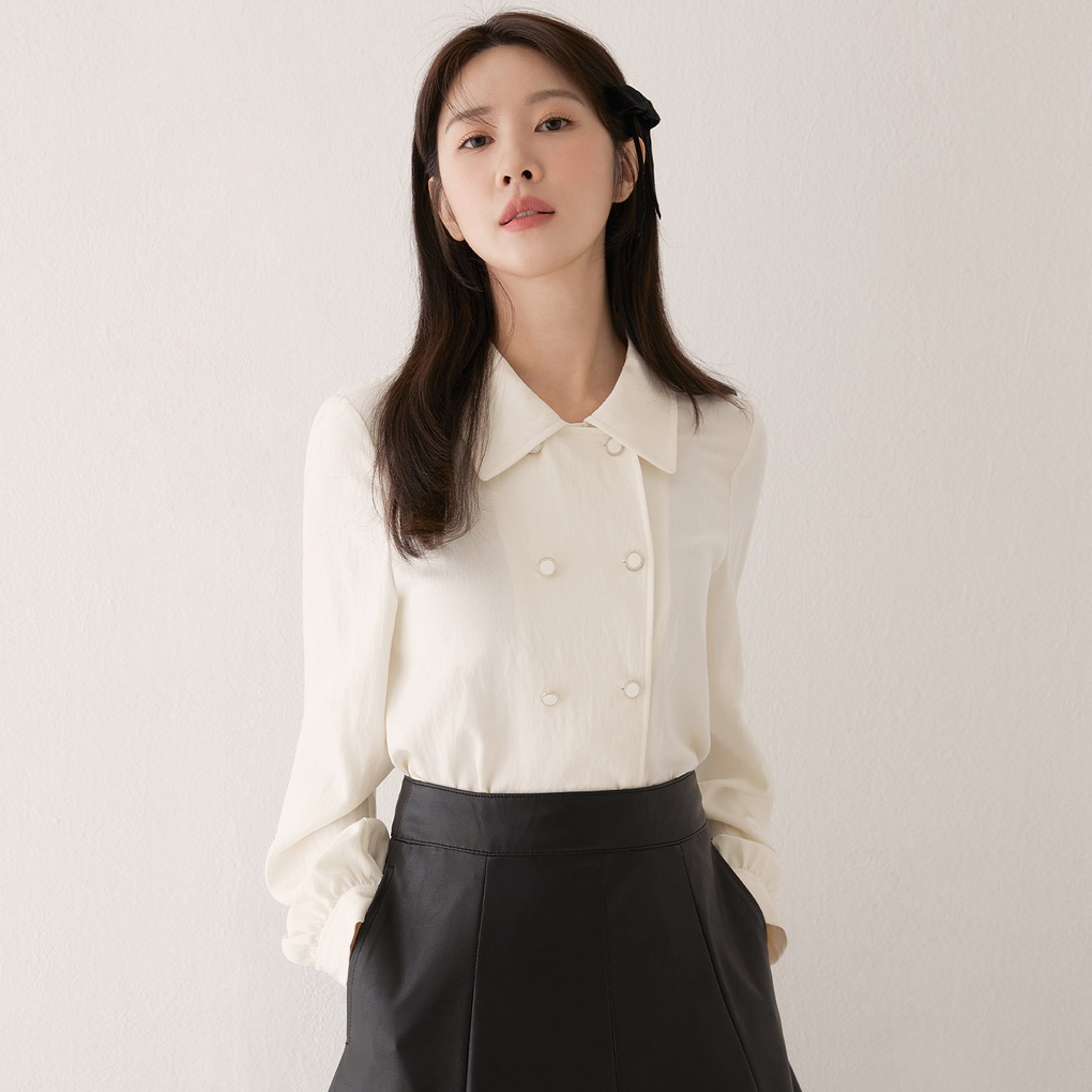더블 카라 블라우스(1color)_RMBLD4VRT3- 이랜드몰
