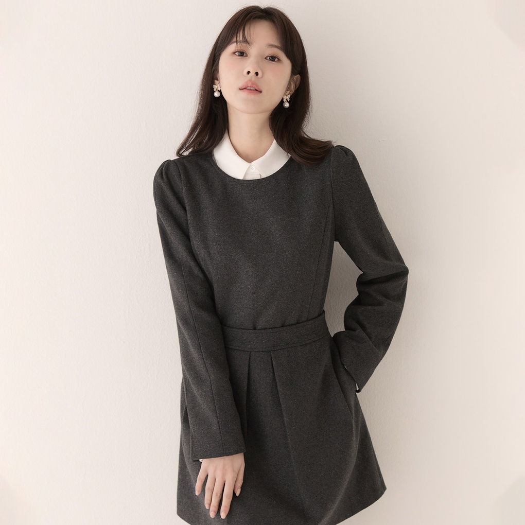 라운드넥 풀오버 블라우스(2colors)_RMBLD4VRT2- 이랜드몰