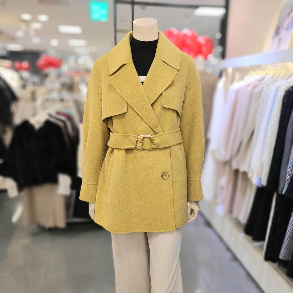 [JJ지고트] 울 트렌치형 하프 코트 GLAA0CT12- 이랜드몰