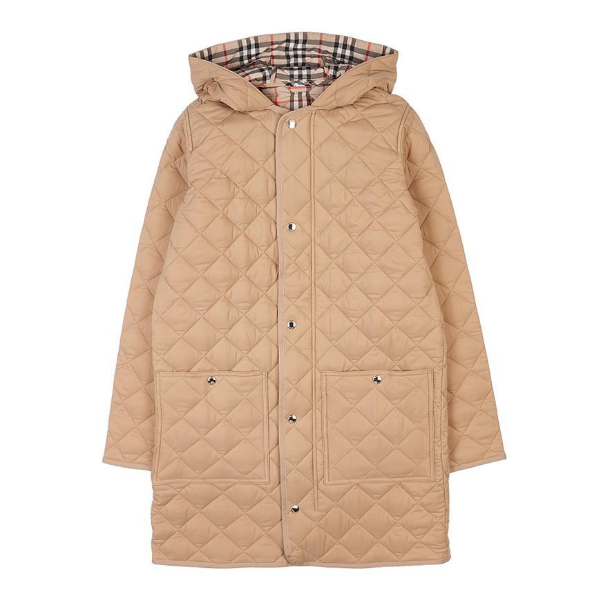 [버버리 키즈] 다이아몬드 퀼팅 후드 코트 8069407 KB6 REILLY A7029 (- 이랜드몰