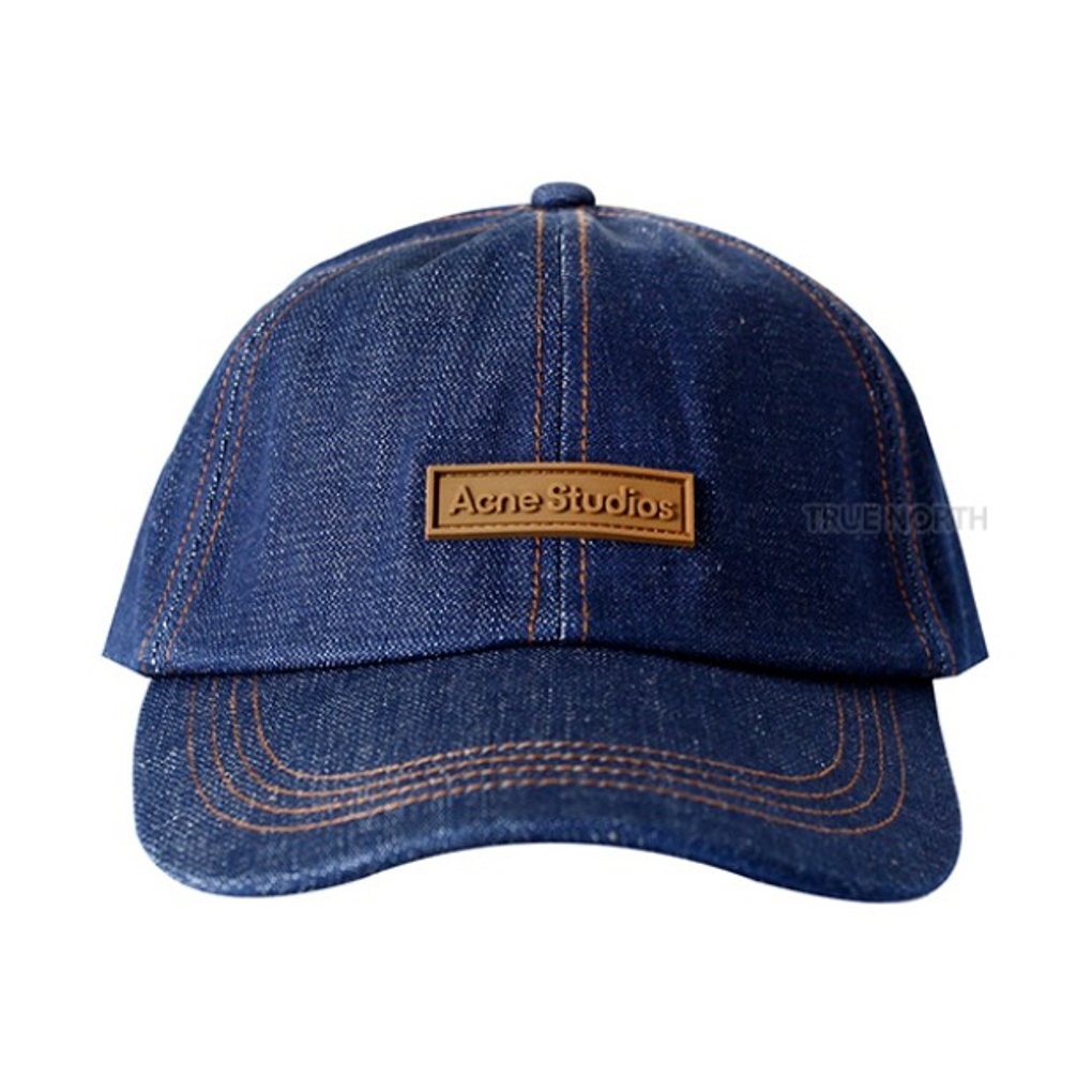 [아크네스튜디오] 23FW 공용 C40293 135 로고 데님 베이스볼 캡- 이랜드몰