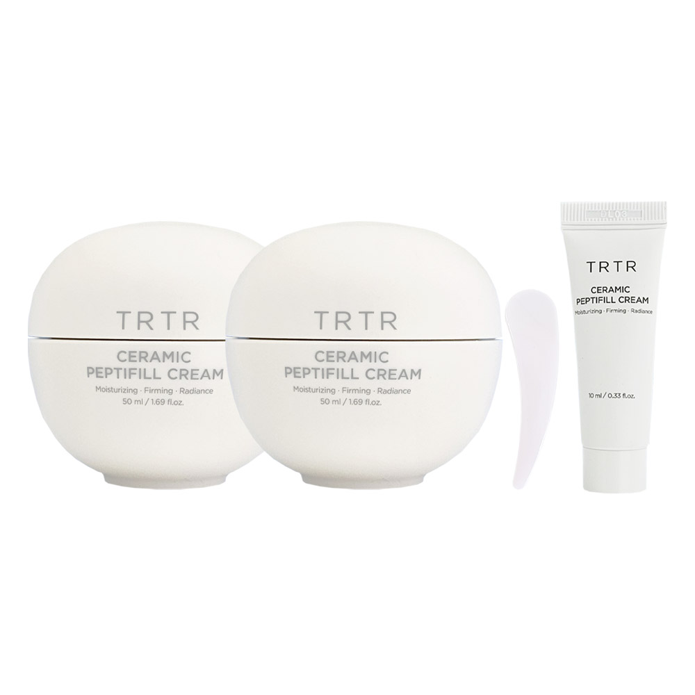 [ TRTR ] 티르티르 도자기 펩티필 크림 50ml 2개+10ml 1개- 이랜드몰